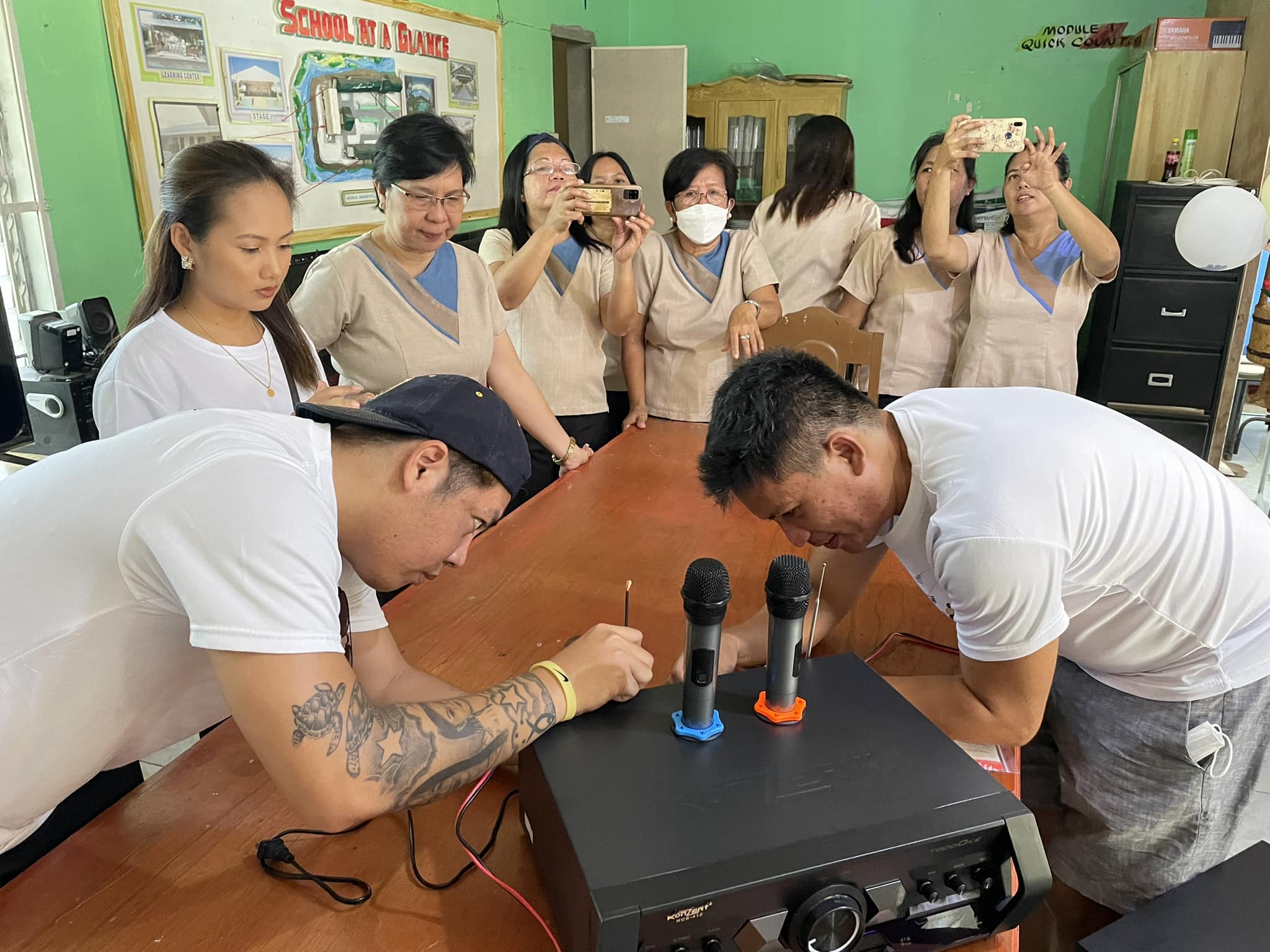 Audio system for Lucapon South Elementary School - MJB Cares Foundation ...