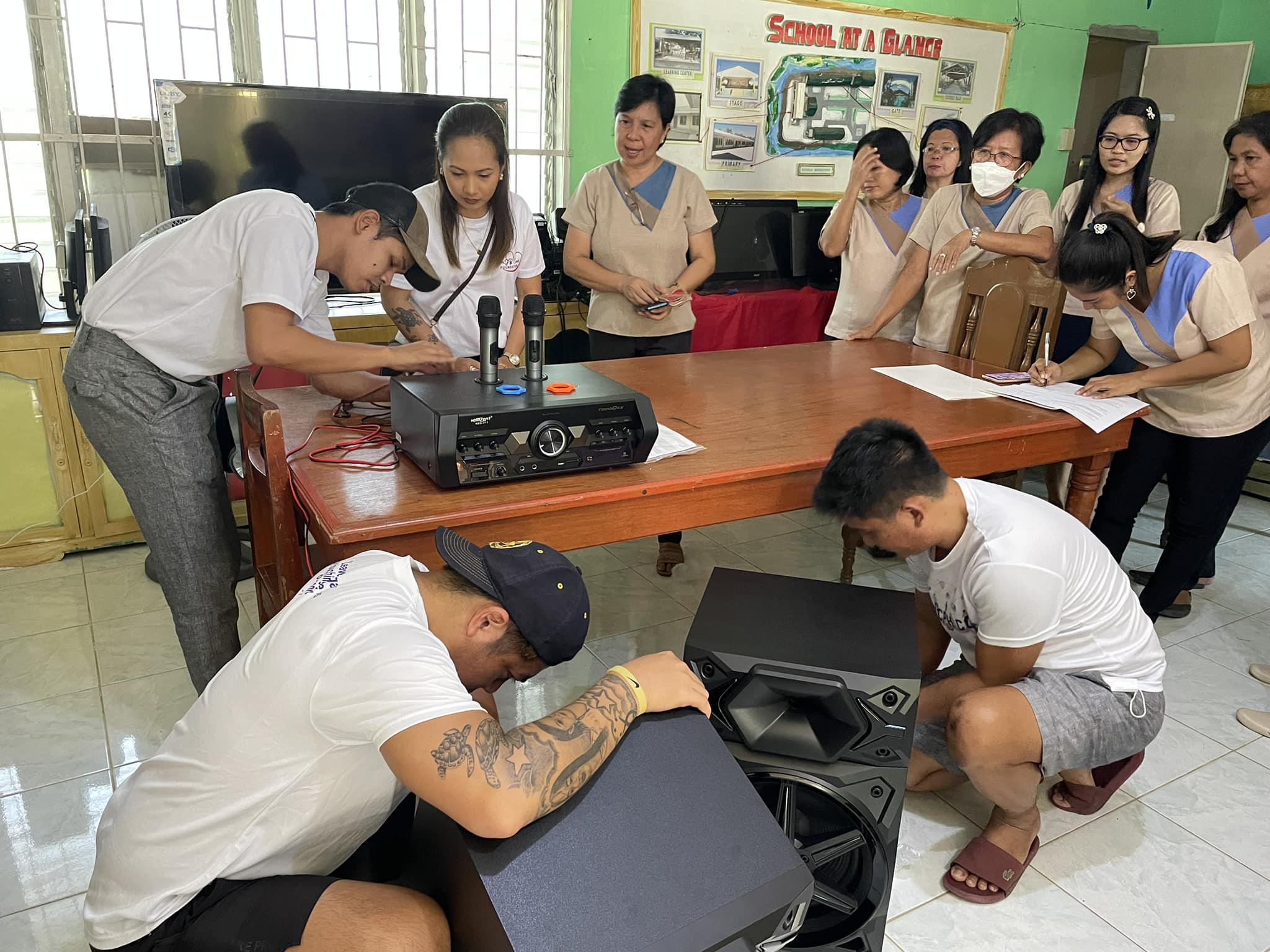 Audio system for Lucapon South Elementary School - MJB Cares Foundation ...